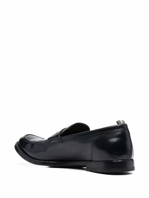 Officine Creative Anatomia Leather Penny Loafers