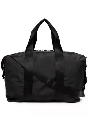 GANNI Recycled-tech Duffle Bag - Black