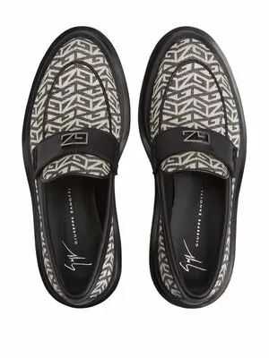 GIUSEPPE ZANOTTI Malick Monogram Loafers