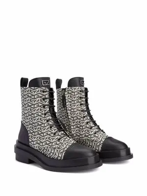 GIUSEPPE ZANOTTI Malick Monogram Boots
