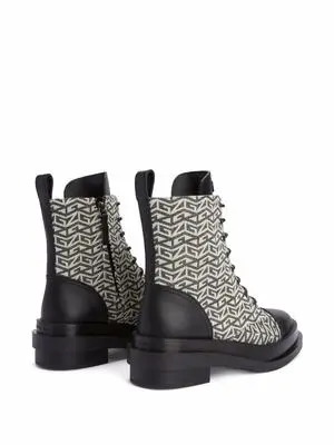 GIUSEPPE ZANOTTI Malick Monogram Boots