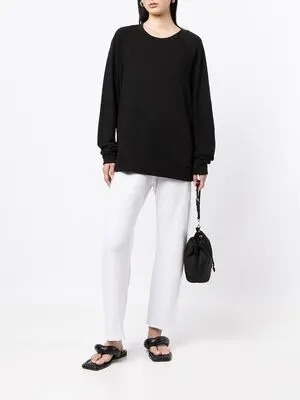 JAMES PERSE Loose-fit Terry Sweatshirt - Black