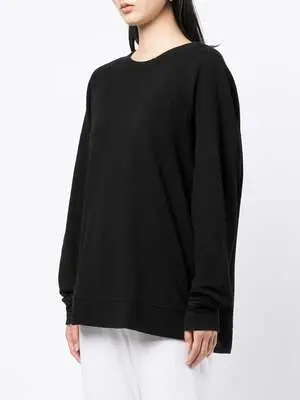 JAMES PERSE Loose-fit Terry Sweatshirt - Black