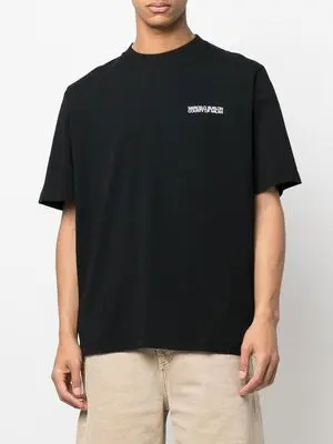 MARCELO BURLON COUNTY OF MILAN Tempera Cross-print T-shirt