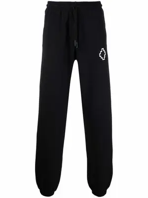COUNTY OF MILAN Tempera Cross Track Pants - Black