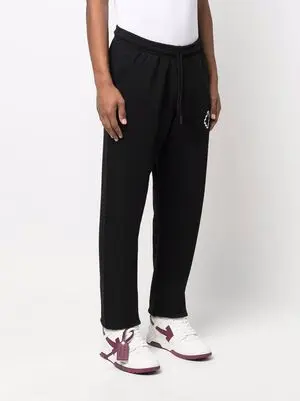 COUNTY OF MILAN Tempera Cross Track Pants - Black