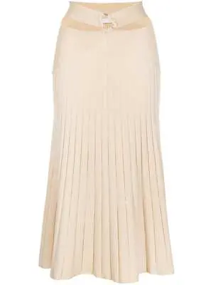Simkhai Arabella Ribbed-knit Skirt