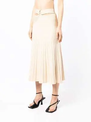Simkhai Arabella Ribbed-knit Skirt