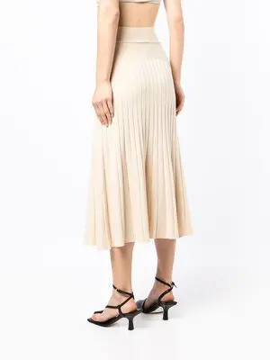 Simkhai Arabella Ribbed-knit Skirt