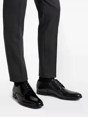 Dolce & Gabbana Raffaello Lace-up Derby Shoes - Black