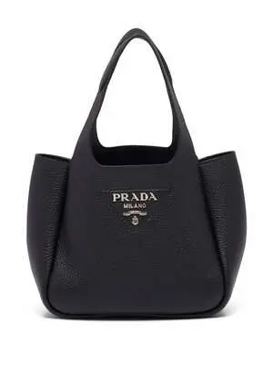 Prada Flou Leather Tote Bag