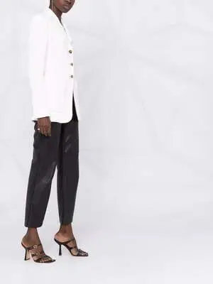 Philipp Plein Single-breasted Cotton Blazer