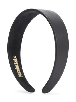 JENNIFER BEHR Jennifer Behr Cruz Leather Headband Black