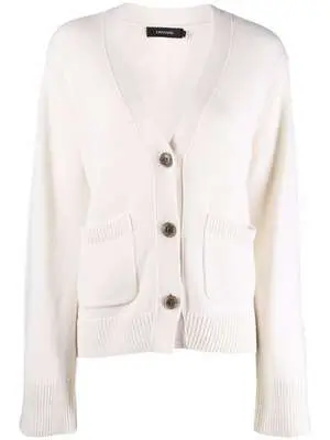 LISA YANG Danni V-Neck Knitted Cardigan