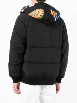 A BATHING APE® Printed Hood Puffer Jacket