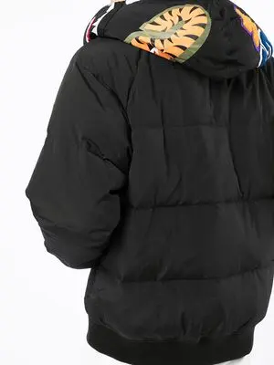 A BATHING APE® Printed Hood Puffer Jacket