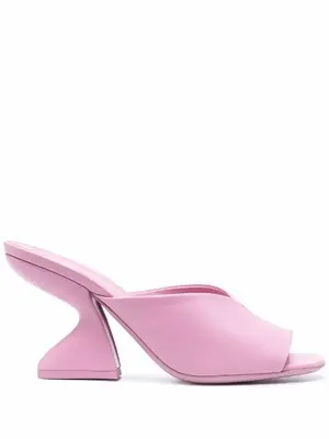 FERRAGAMO Open-toe Low Heel Sandals - Pink