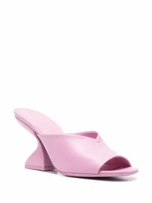 FERRAGAMO Open-toe Low Heel Sandals - Pink