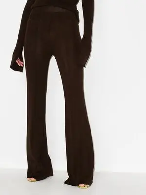 Remain Birger Christensen Solaima Flared Knitted Trousers