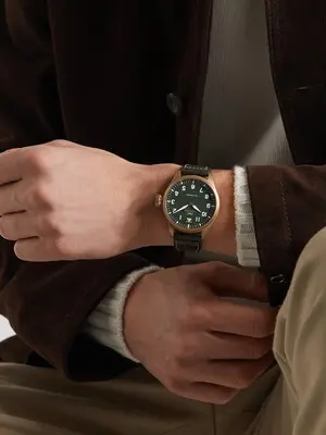 IWC SCHAFFHAUSEN Automatic Bronze Spitfire Watch