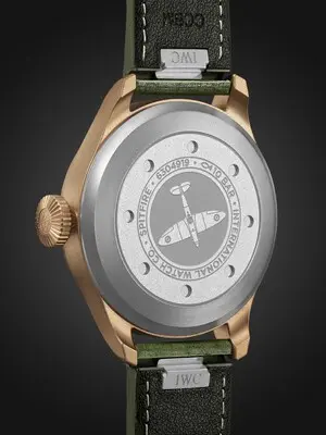 IWC SCHAFFHAUSEN Automatic Bronze Spitfire Watch