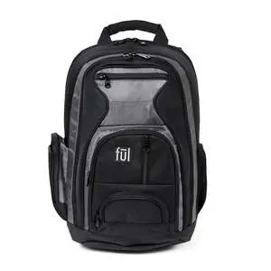 FUL Free Fallin' Padded Laptop Backpack In Black - Black