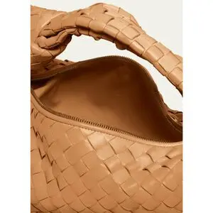 Bottega Veneta Teen Jodie Shoulder Bag - Dark Praline