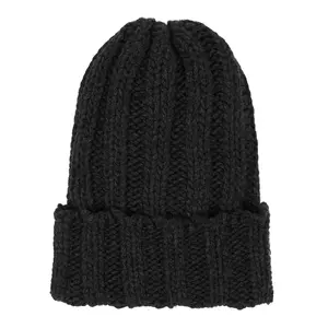 Inverni Ribbed Cashmere Beanie