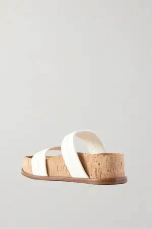 Gabriela Hearst Striker Leather Platform Sandals
