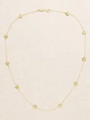 JENNIFER MEYER Heart-by-the-inch 18-karat Necklace - Gold