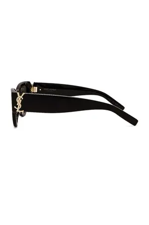 Saint Laurent Sl M94 Sunglasses - Shiny Black