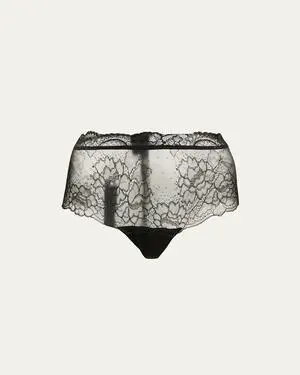 Lise Charmel Sublime En Dentelle Boyshorts - Black