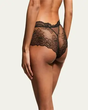 Lise Charmel Sublime En Dentelle Boyshorts - Black