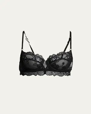 Lise Charmel Sublime En Dentelle Lace Demi Bra - Black