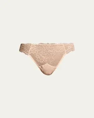 Lise Charmel Sublime En Dentelle Lace Thong Nude Sublime