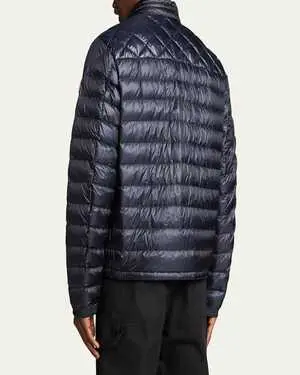 Moncler Benamou Short Down Jacket - Blue