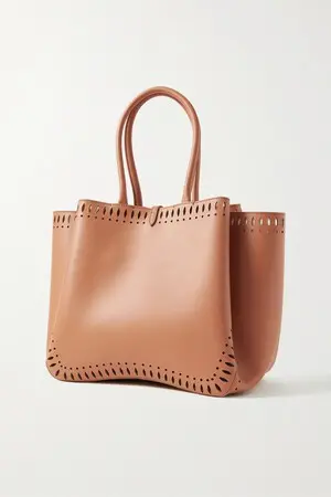 Alaïa Angèle 25 Laser-cut Leather Tote