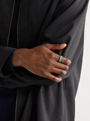 Buccellati Macri Eternelle Blackened White Gold Ring