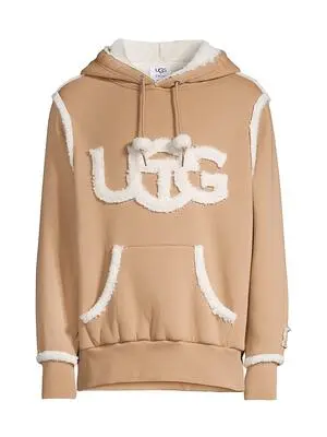 UGG X TELFAR Men's Ugg X Telfar Logo Hoodie - Chestnut - Size XS - Chestnut  - Chestnut