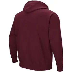 COLOSSEUM Virginia Tech Hokies Arch & Logo 2.0 Pullover Hoodie - Maroon