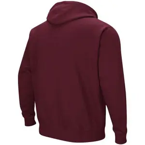 COLOSSEUM Virginia Tech Hokies Arch & Logo 2.0 Pullover Hoodie - Maroon