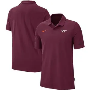 Nike Virginia Tech Hokies 2020 Sideline Coaches Performance Polo