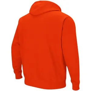 COLOSSEUM Clemson Tigers Arch & Logo 2.0 Pullover Hoodie - Orange
