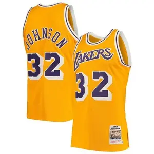 Mitchell & Ness Magic Johnson Los Angeles Lakers 1984/85 Hardwood Classics Authentic Jersey