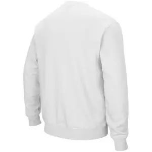 COLOSSEUM Harvard Crimson Team Arch & Logo Tackle Twill Pullover Sweatshirt