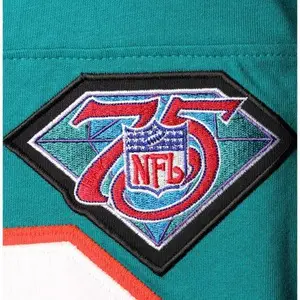 Mitchell & Ness Dan Marino Miami Dolphins Throwback Retired Player Name & Number Long Sleeve Top