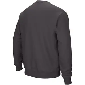 COLOSSEUM Kansas Jayhawks Arch & Logo Crew Neck Sweatshirt