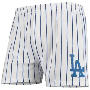 CONCEPTS SPORT Los Angeles Dodgers Vigor Boxer Shorts - White