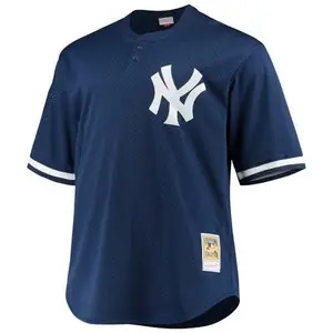 Mitchell & Ness Derek Jeter New York Yankees Big & Tall Batting Practice Replica Player Jersey