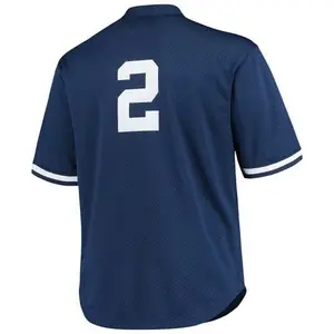 Mitchell & Ness Derek Jeter New York Yankees Big & Tall Batting Practice Replica Player Jersey